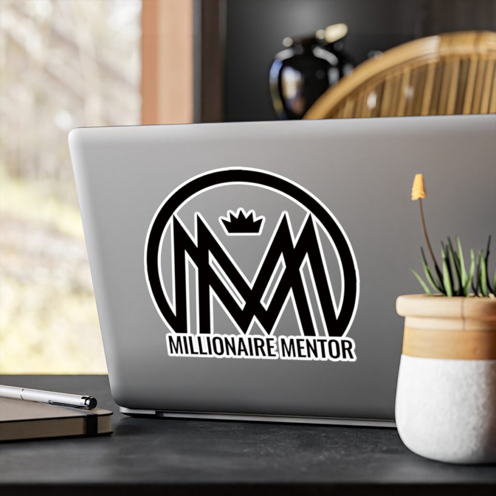 Millionaire Mentor Vinyl Stickers - Millionaire Mentor