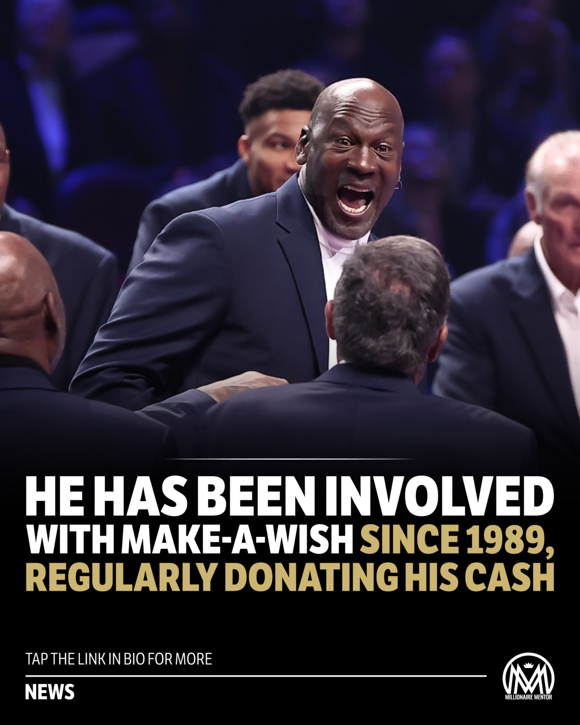 Legendary Basketball player Michael Jordan makes $10 million donation ...