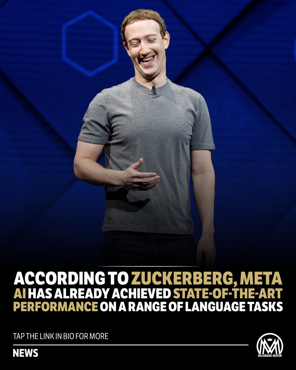 Mark Zuckerberg has unveiled Meta's latest large language model, amidst ...