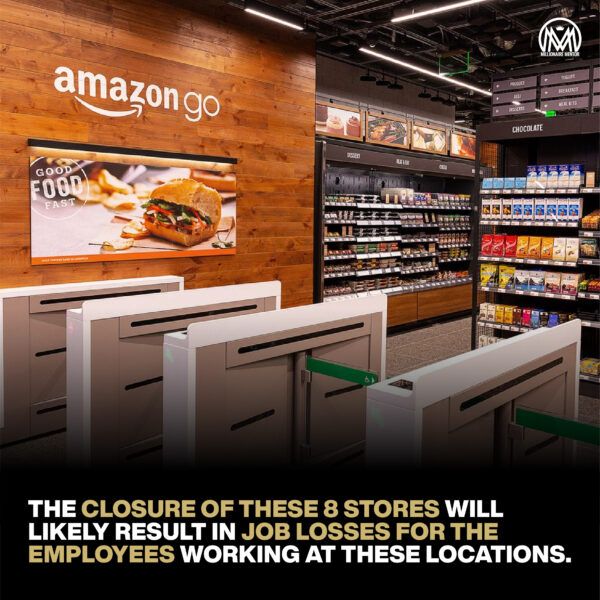 Amazon plans to shut down 8 Go convenience stores in its latest effort ...
