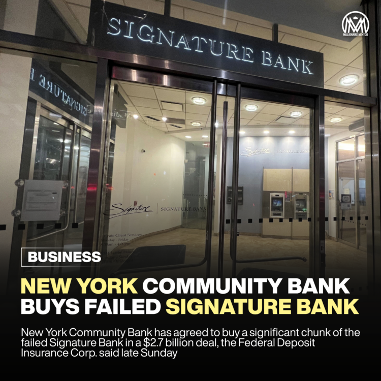 New York Community Bank to Buy Failed Signature Bank