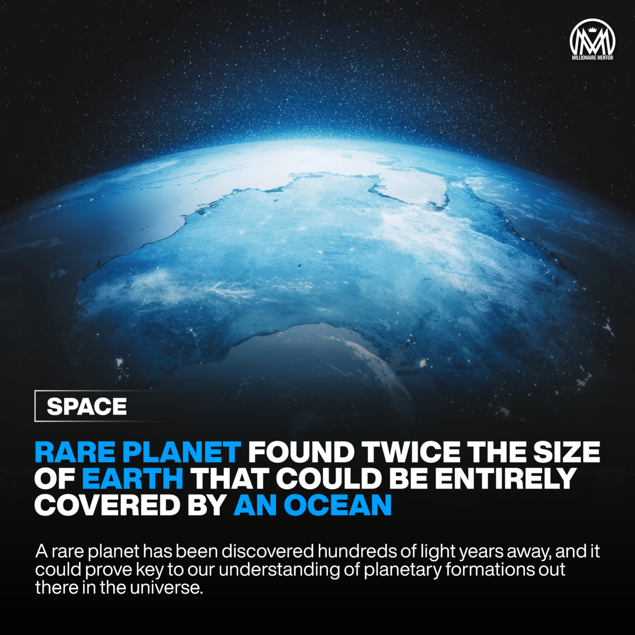 Rare planet found twice the size of Earth that could be entirely ...
