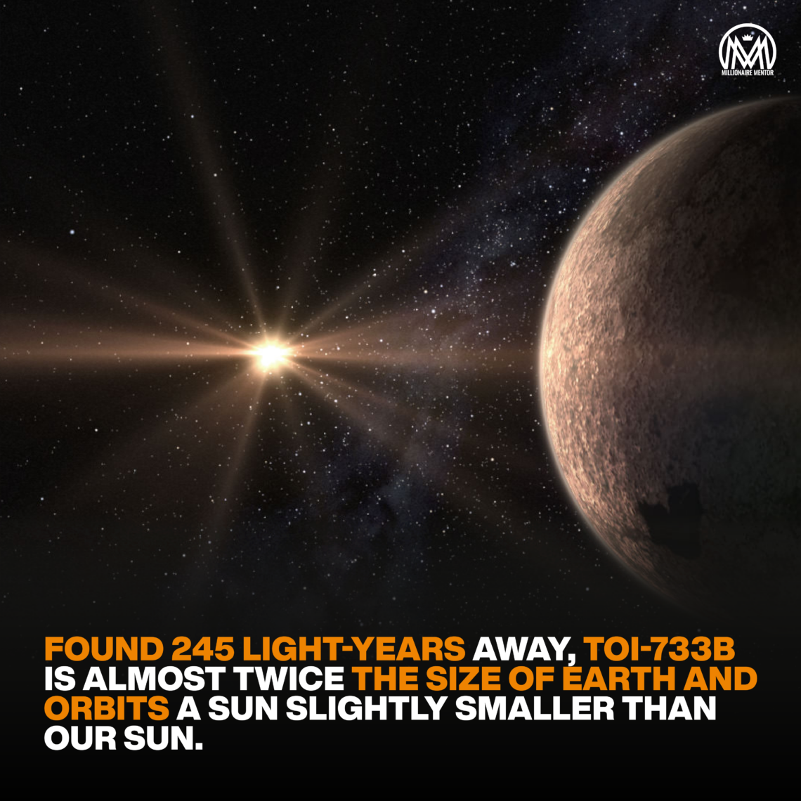 Rare planet found twice the size of Earth that could be entirely ...