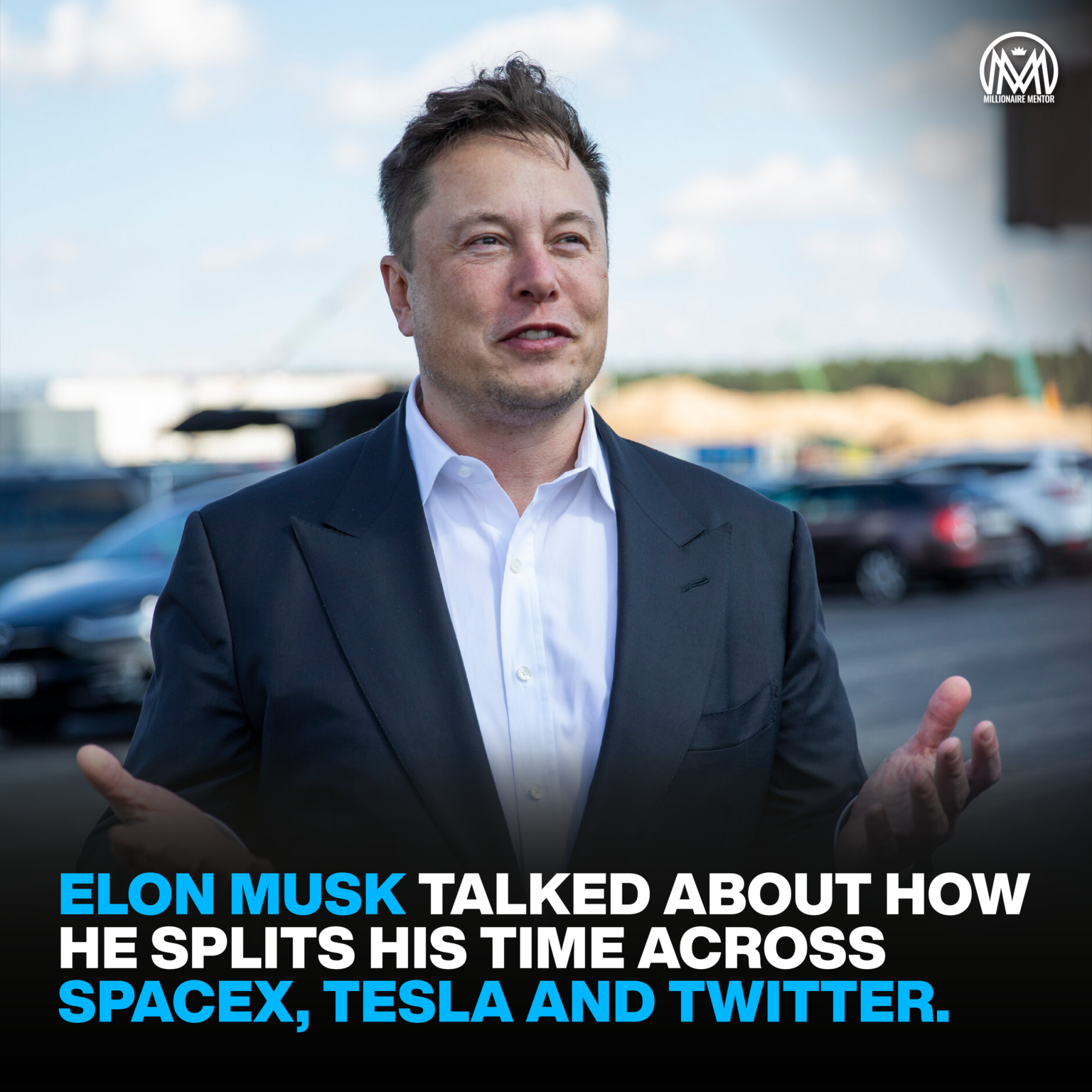 Musk says his days are ‘long and complicated’ splitting time