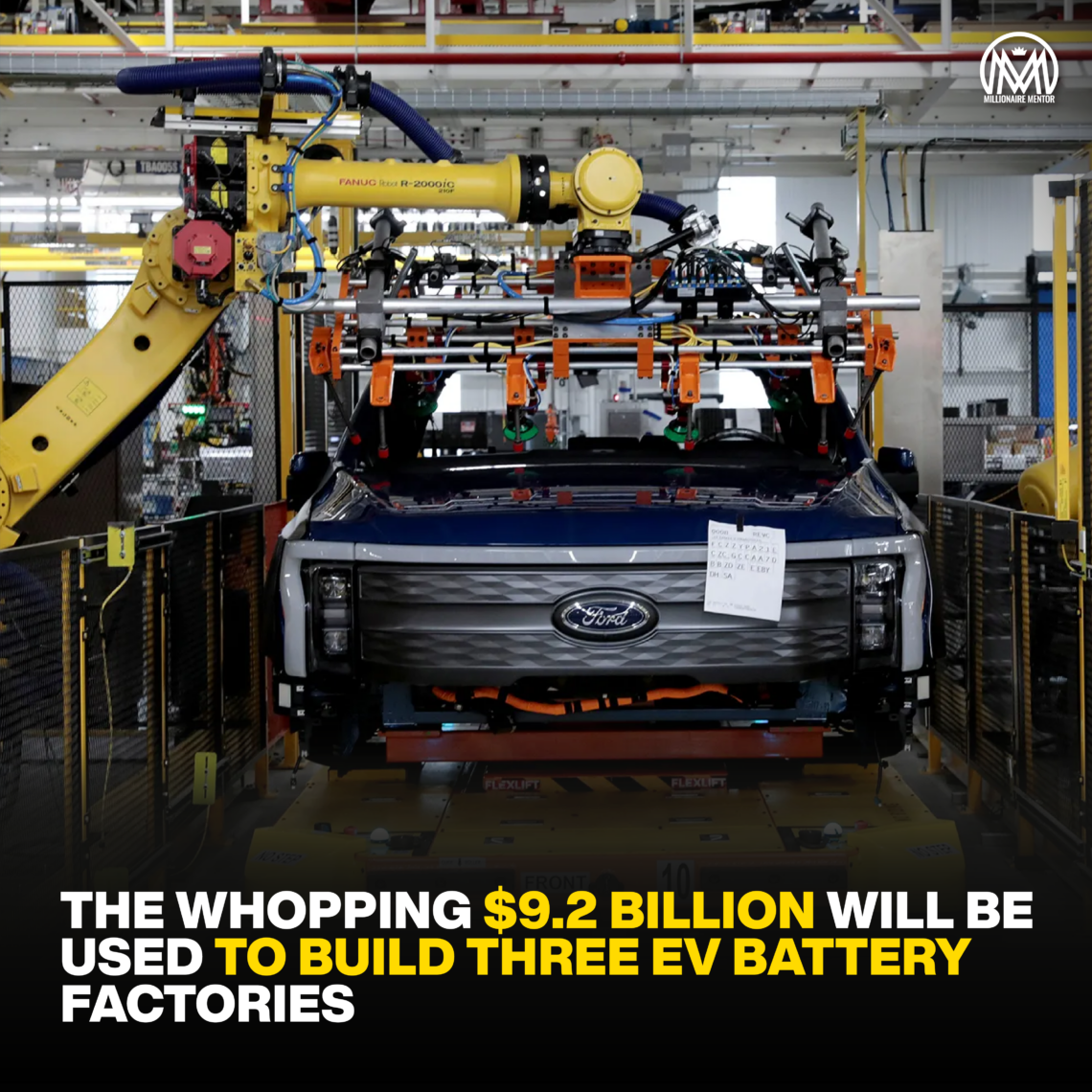 Ford Gets Loan To Expand Electric Vehicle Manufacturing.