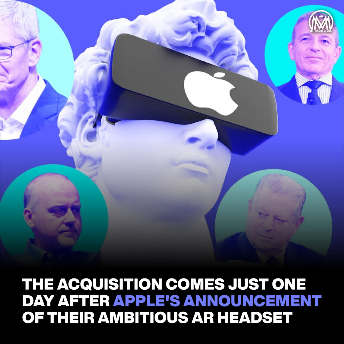 Apple has bought an AR headset startup called Mira.