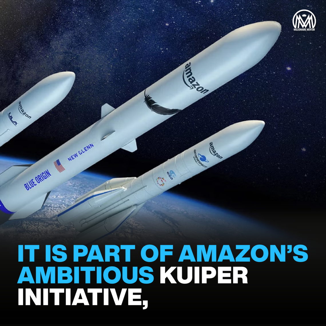 Amazon builds satellite processing hub in Florida.