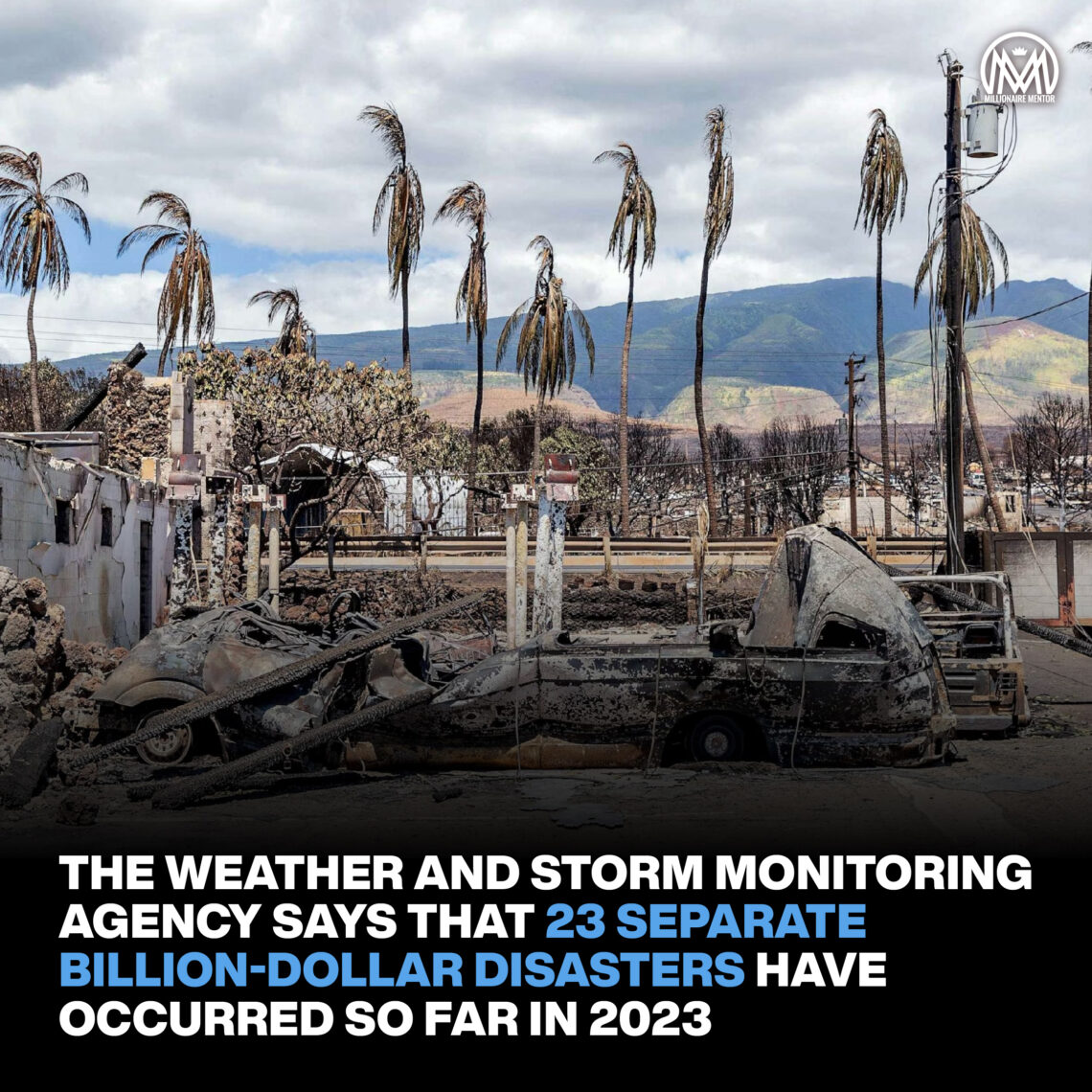 US sets new record for billion-dollar climate disasters.