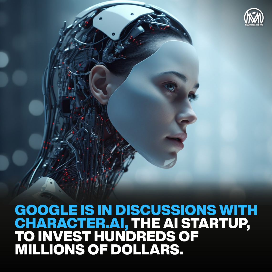 Google invest in artificial intelligence in Character.AI.